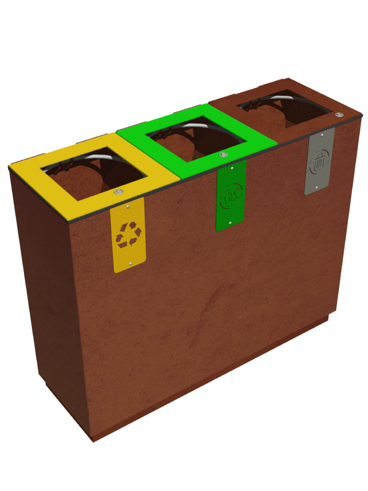 DIC-D+TRI : RECYCLE LITTER BINS – Frepat Urban, Street Furniture