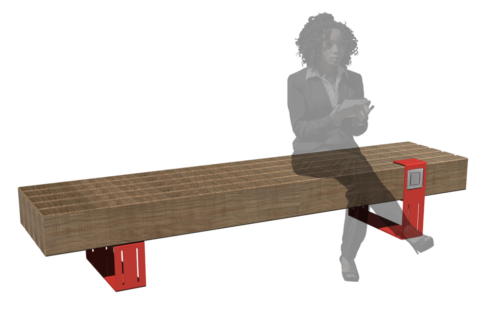 PATBOIS USB : BENCH & TABLE – Frepat Urban, Street Furniture
